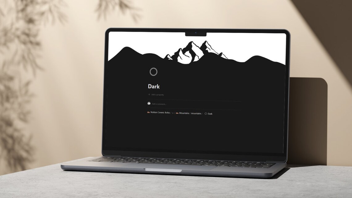 Notion Covers: Boho Style, Bohemian Page Aesthetic, and Cover Pack ...