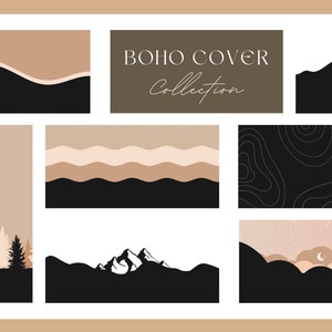 Notion Covers: Boho Style, Bohemian Page Aesthetic, and Cover Pack ...