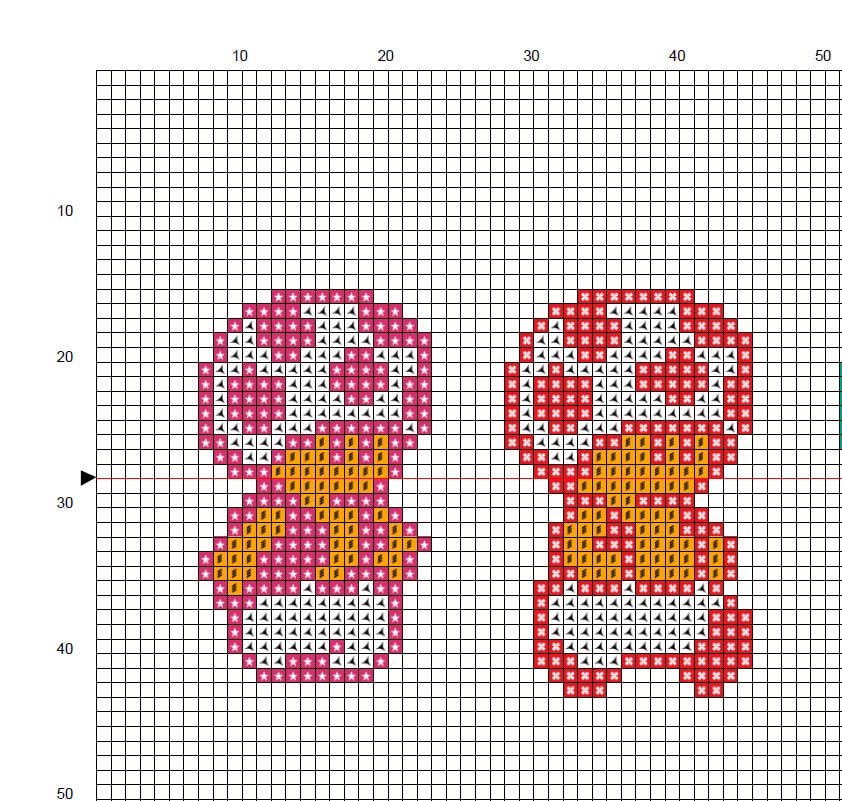 Super Mario Bros. 2 - Toad - Cross Stitch Pattern - Counted Cross ...
