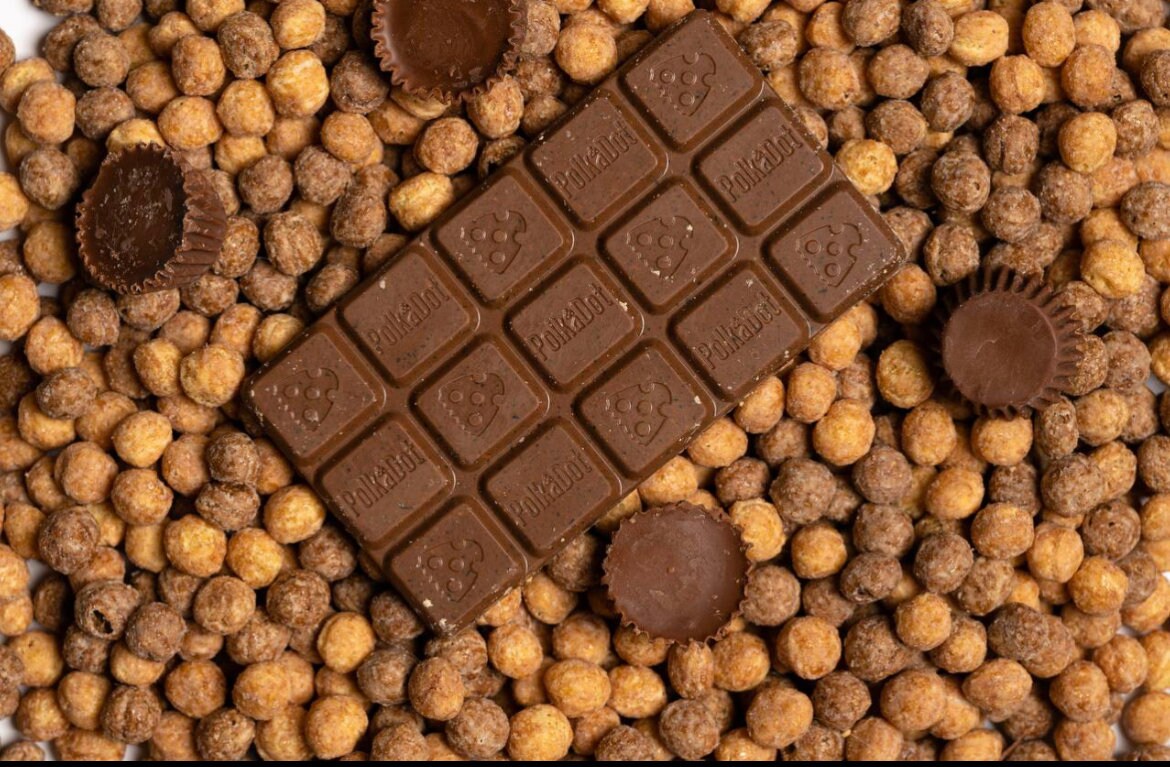 Polka Dot Chocolate Bar MOLD ONLY With Polka Dot Imprint real - Etsy