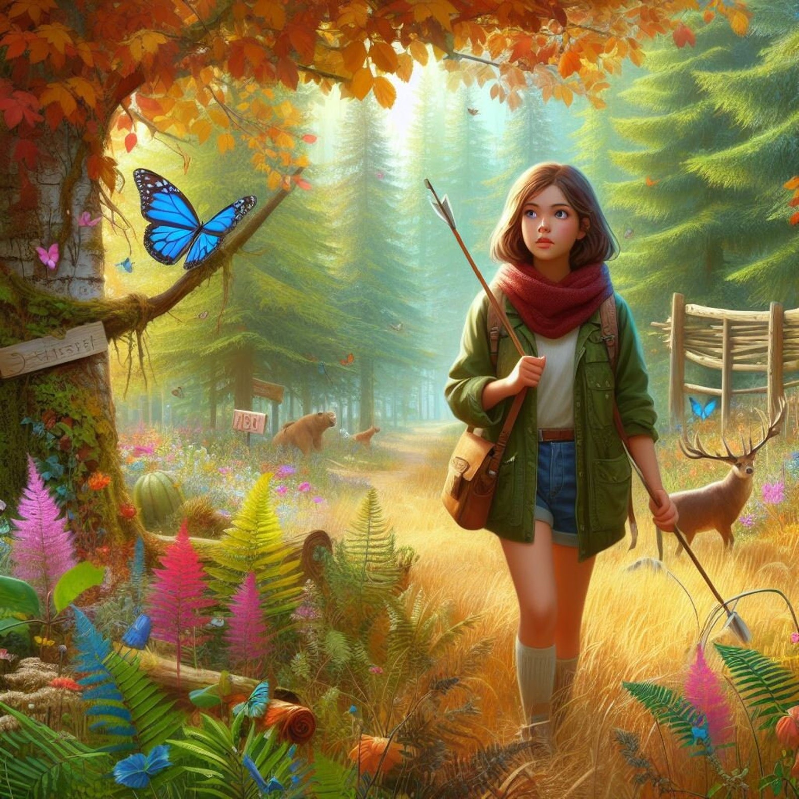 Hiking Girl Poster - Etsy