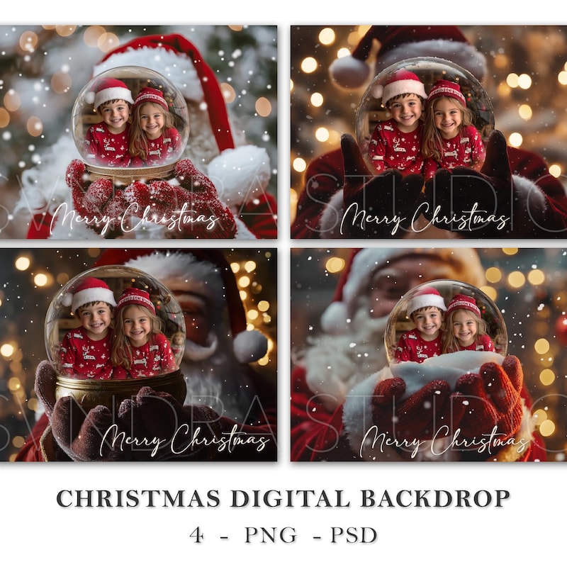 Santa Hand Overlay - Etsy