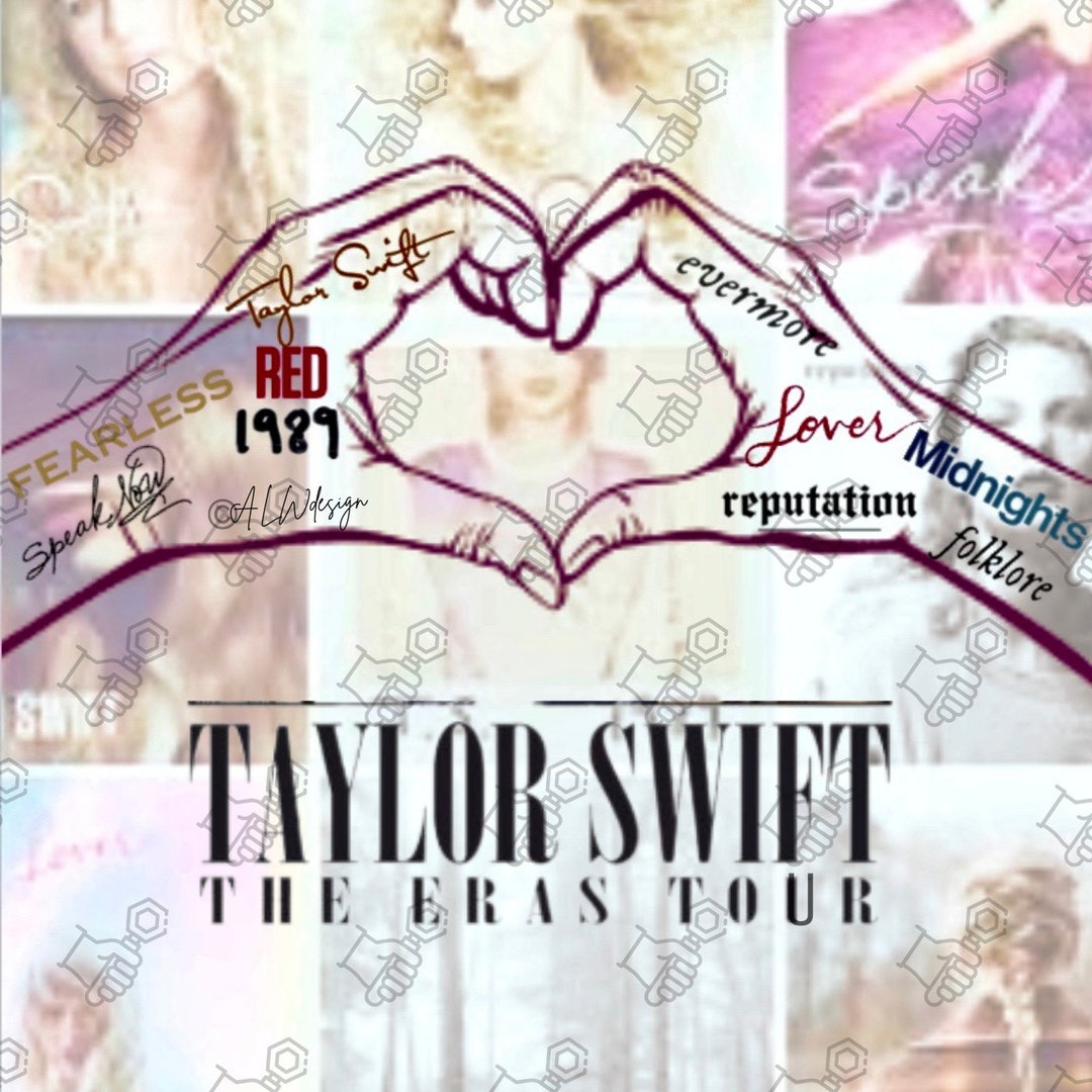 Taylor Swift Heart Hands Eras/swifties DIGITAL DOWNLOAD - Etsy