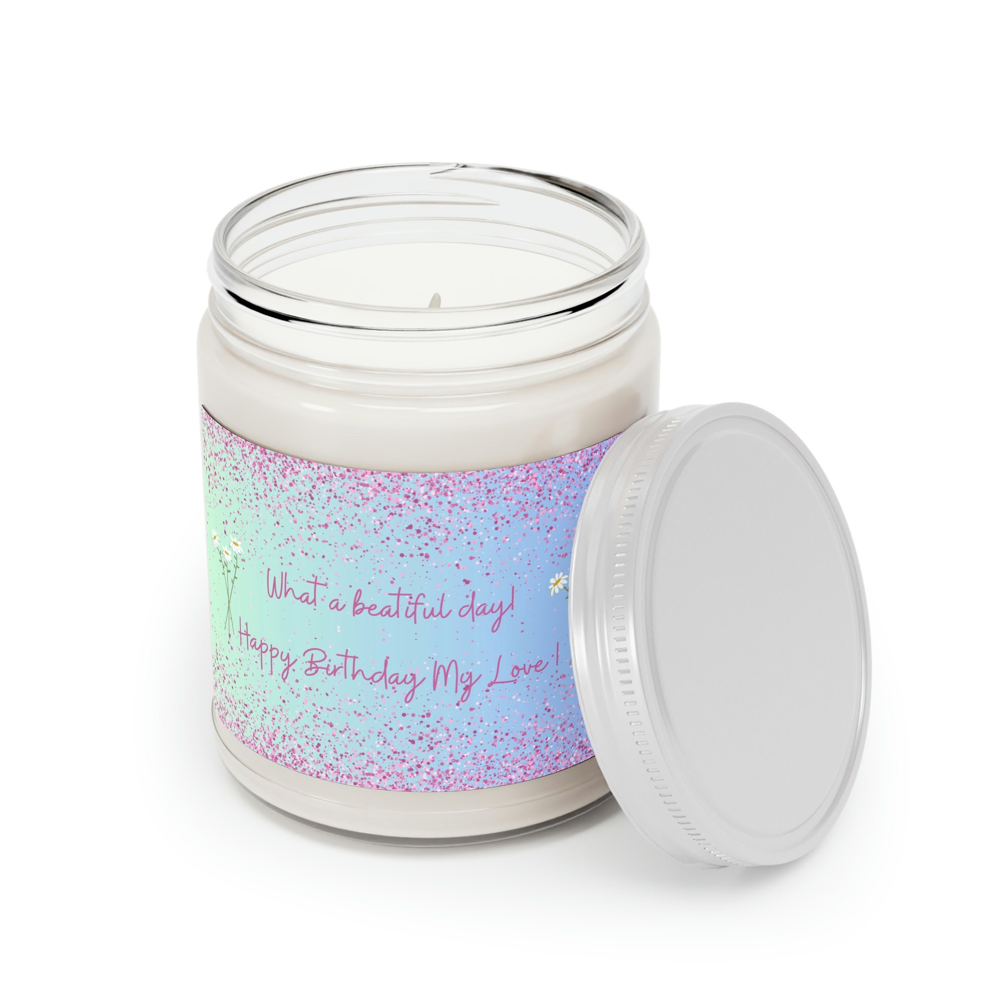 Personalized Birthdate Candle, Beatiful Day, Condle for Love, Happy ...