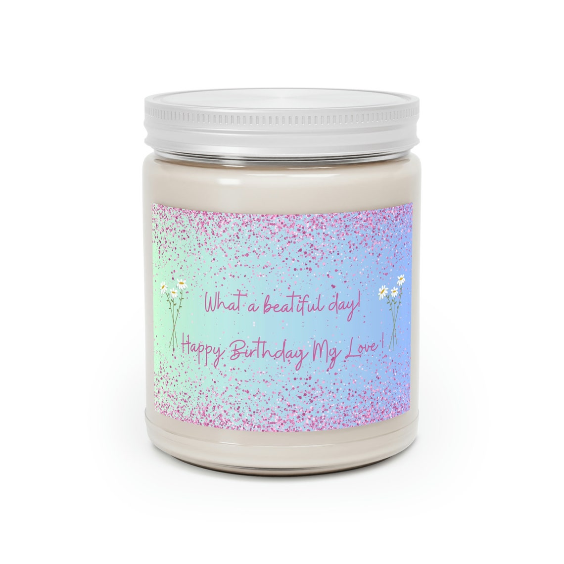 Personalized Birthdate Candle, Beatiful Day, Condle for Love, Happy ...