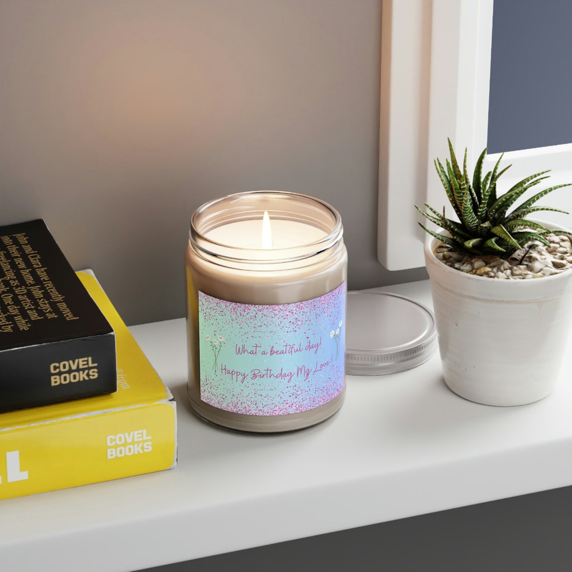 Personalized Birthdate Candle, Beatiful Day, Condle for Love, Happy ...
