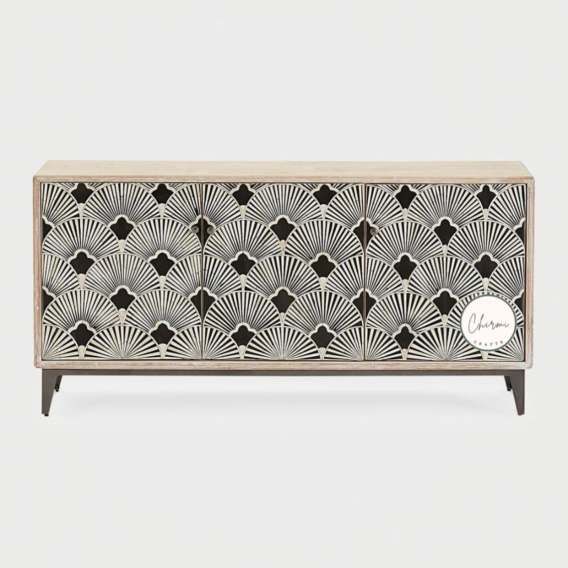 Bone Inlay Media Console, Bone Inlay Dresser, Bone Inlay Dresser With ...