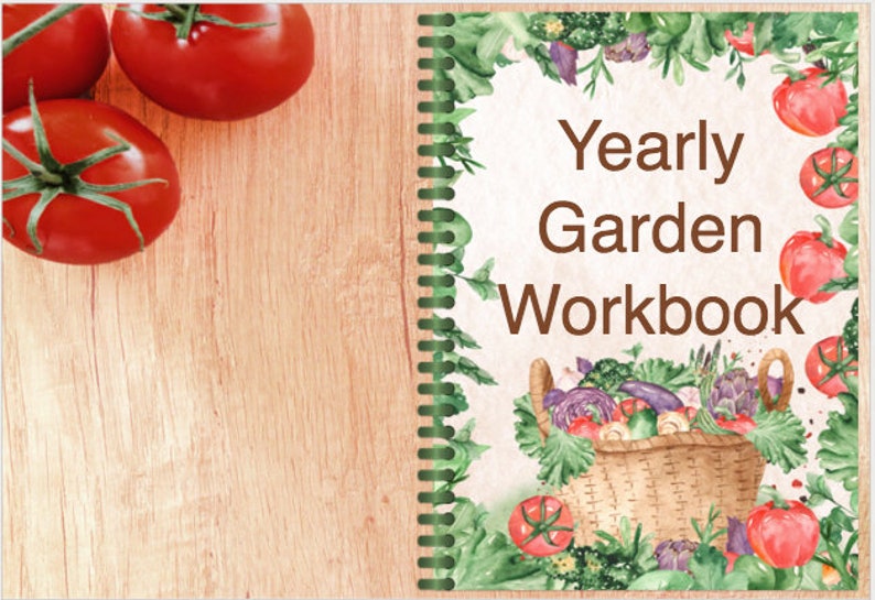 Yearly Garden Workbook Digital Download - Etsy