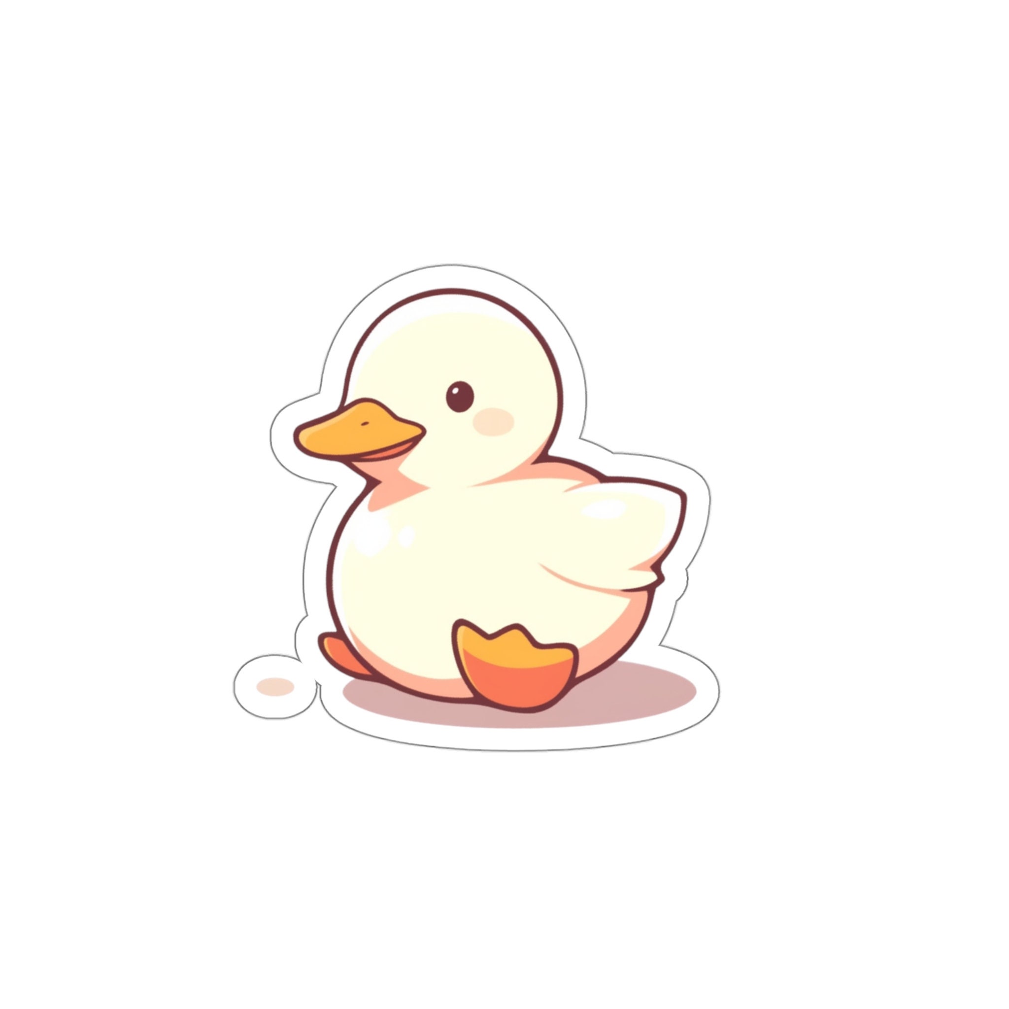 Cute Adorable Duck Stickers, Kawaii Stickers, Cute Animal Stickers ...
