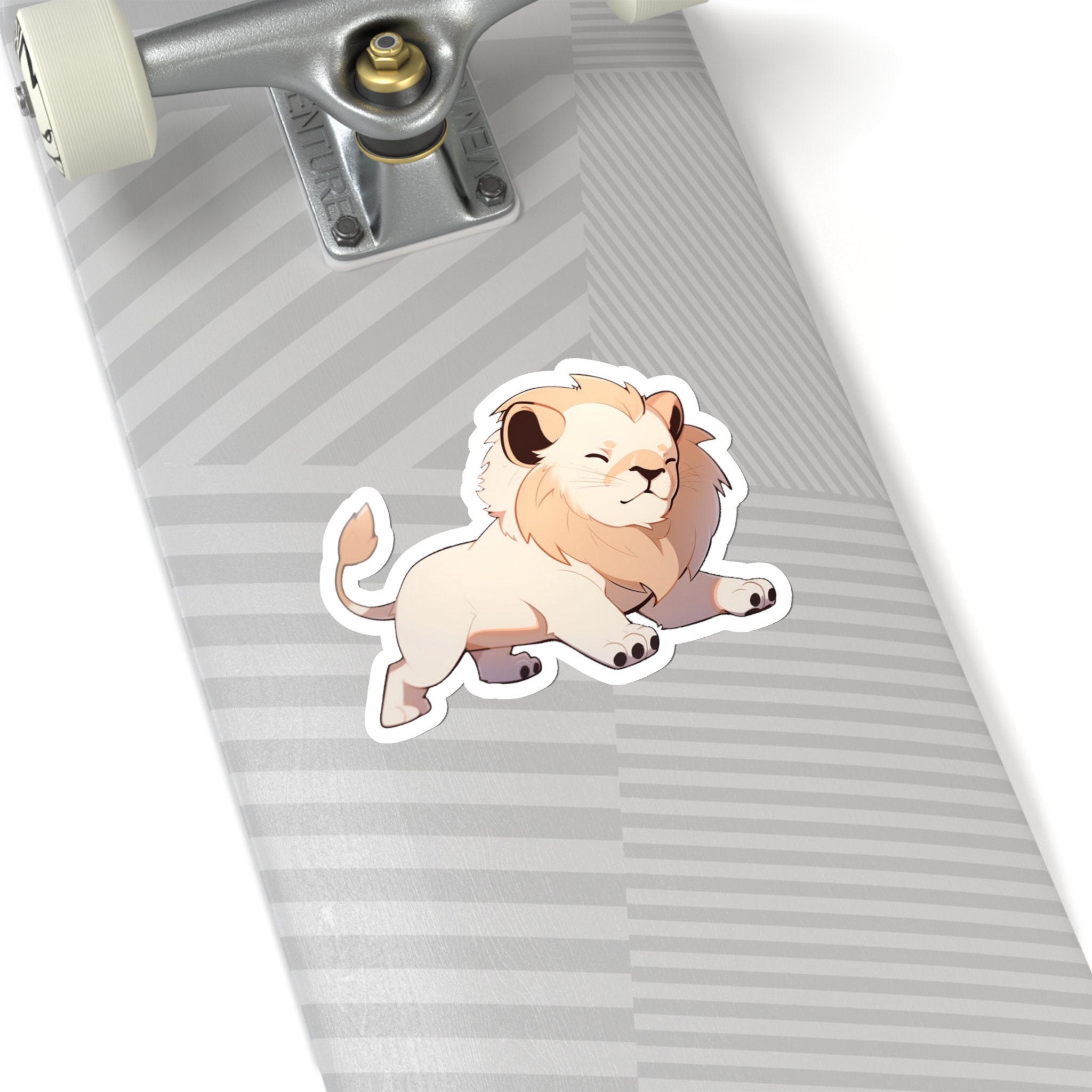 Cute Adorable Lion Stickers, Kawaii Stickers, Cute Animal Stickers ...