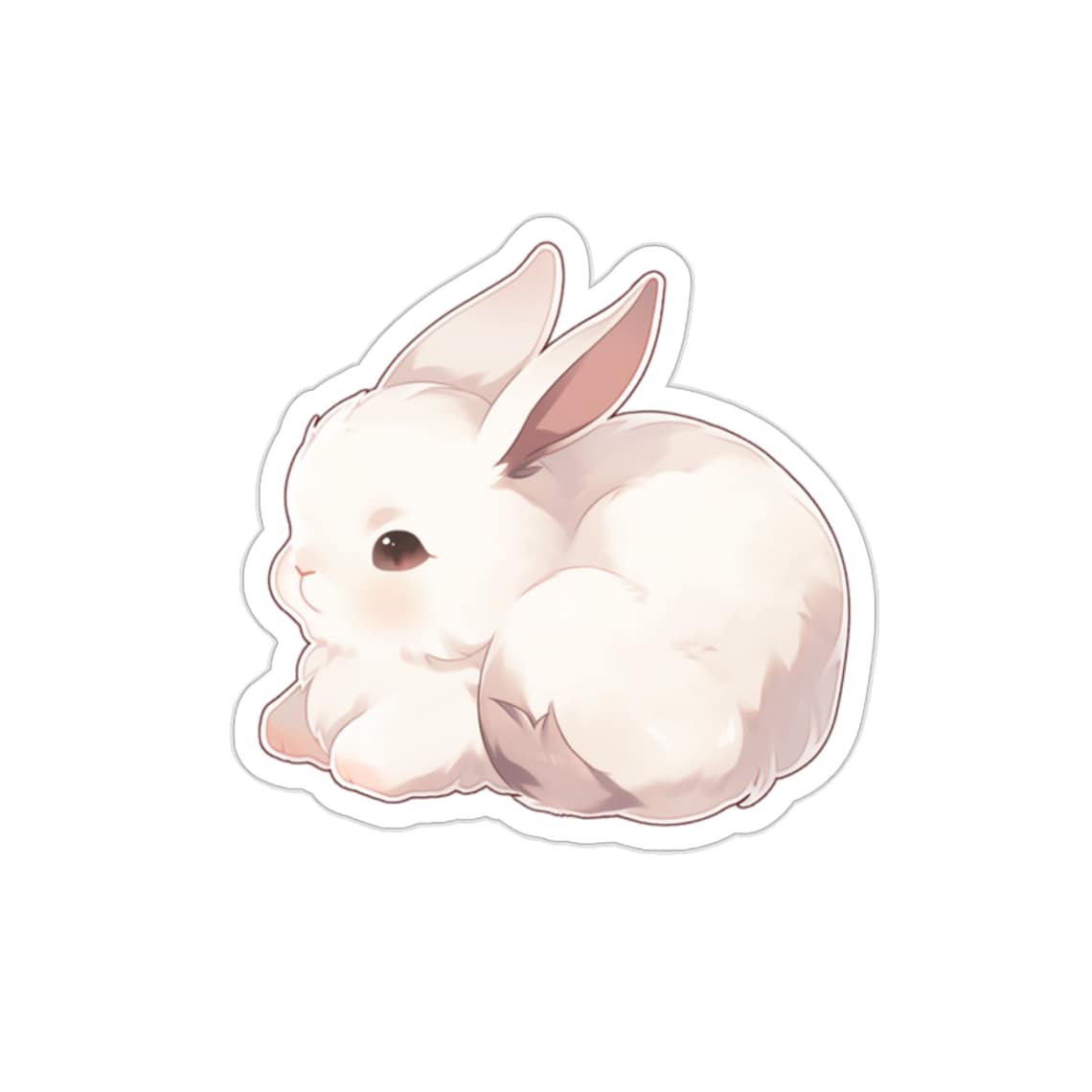 Cute Adorable Bunny Stickers, Kawaii Stickers, Cute Animal Stickers ...