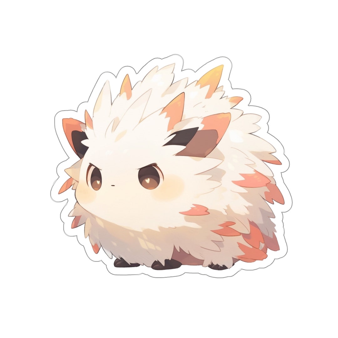 Cute Adorable Porcupine Stickers, Kawaii Stickers, Cute Animal Stickers ...