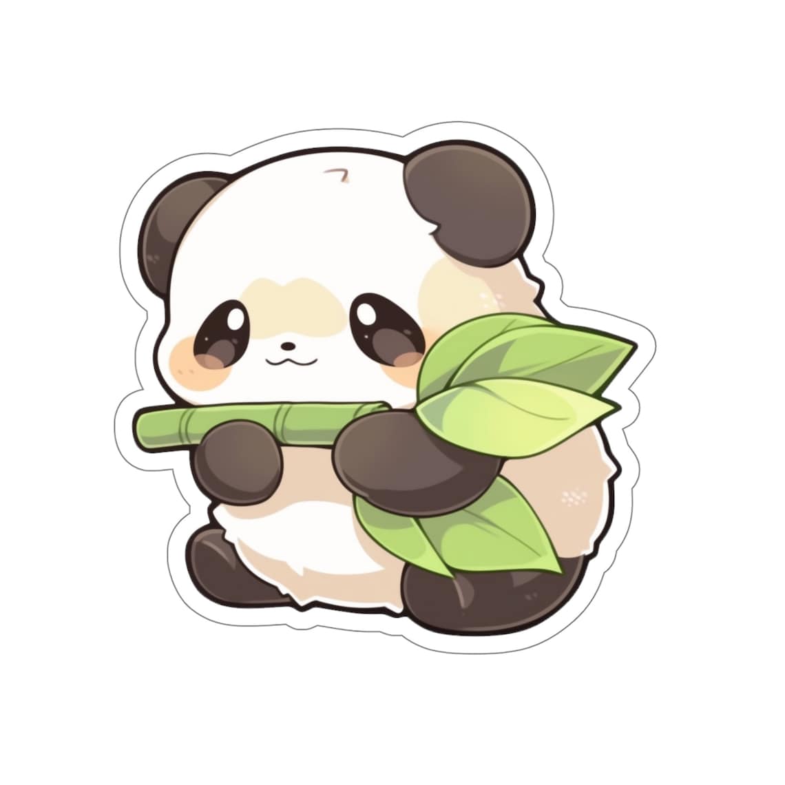 Cute Adorable Panda Stickers, Kawaii Stickers, Cute Animal Stickers ...