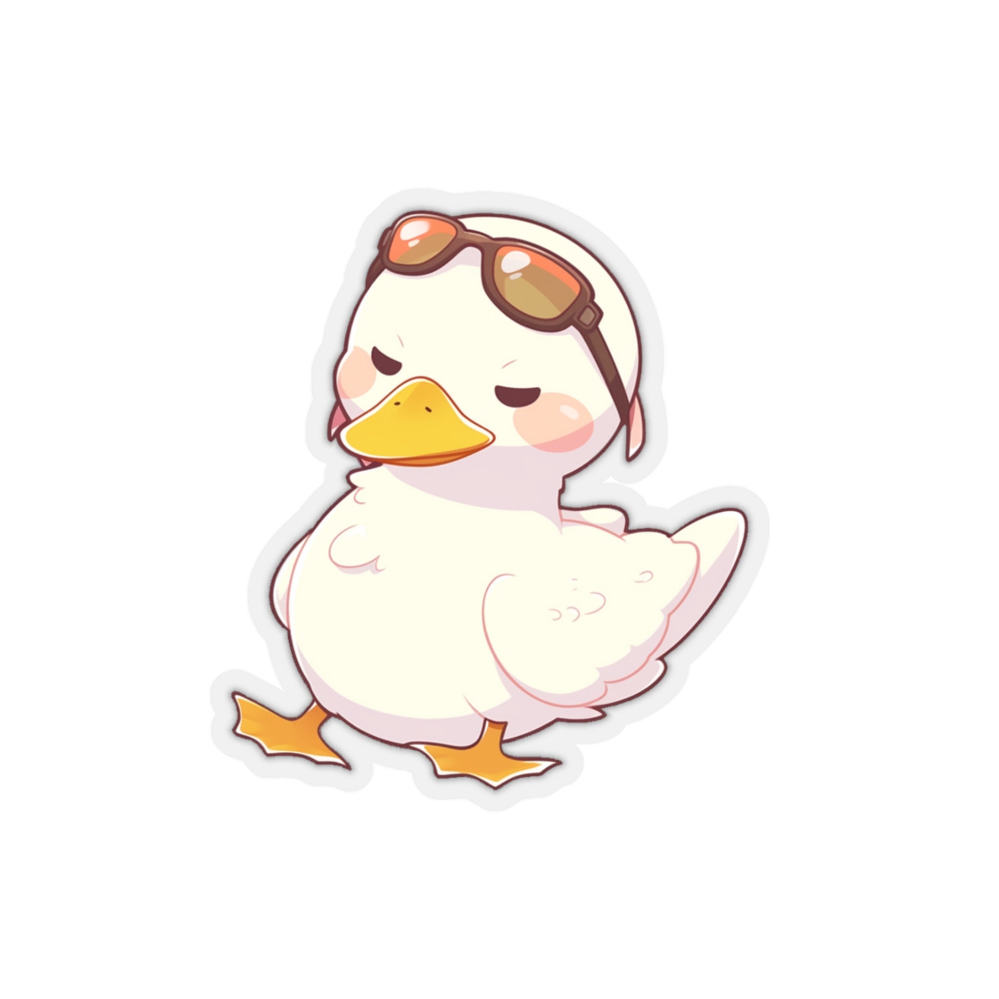 Cute Adorable Duck Stickers, Kawaii Stickers, Cute Animal Stickers ...