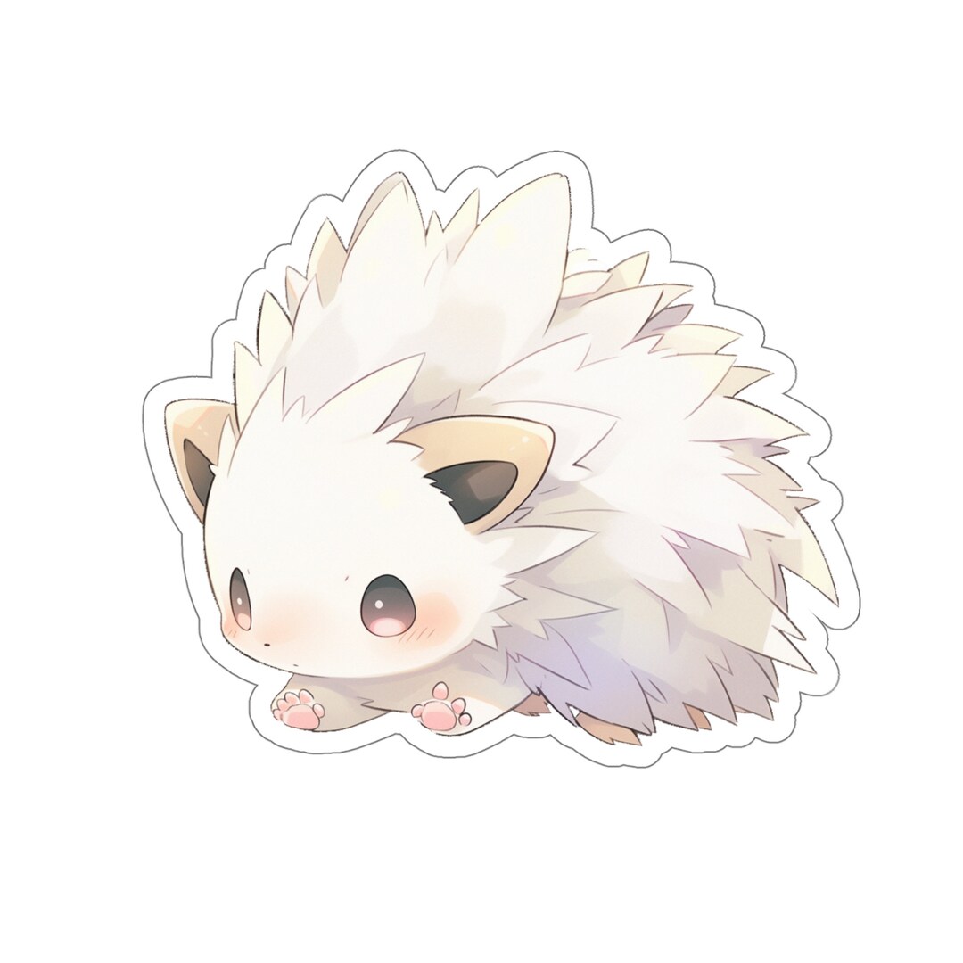Cute Adorable Porcupine Stickers, Kawaii Stickers, Cute Animal Stickers ...