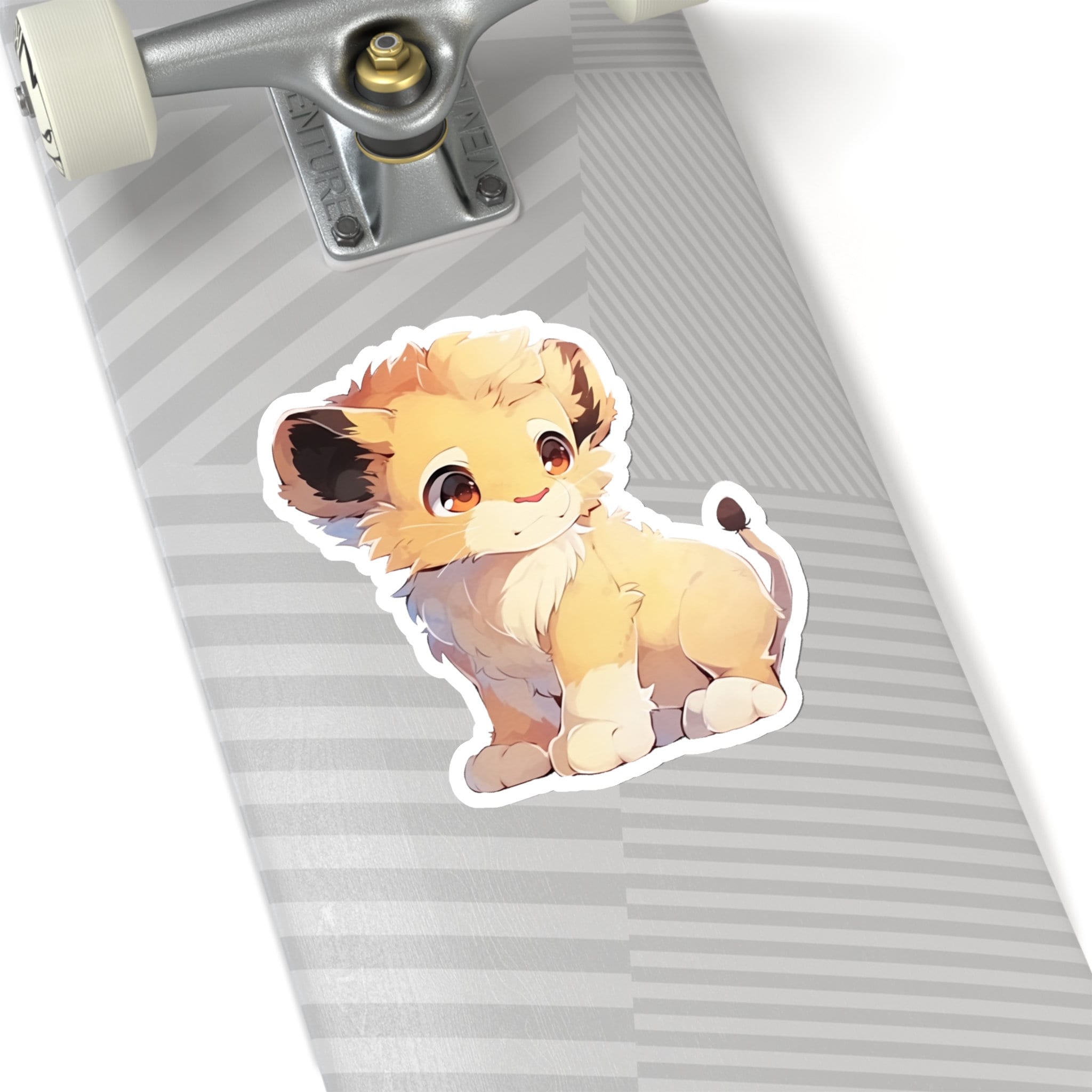 Cute Adorable Lion Cub Stickers, Kawaii Stickers, Cute Animal Stickers ...