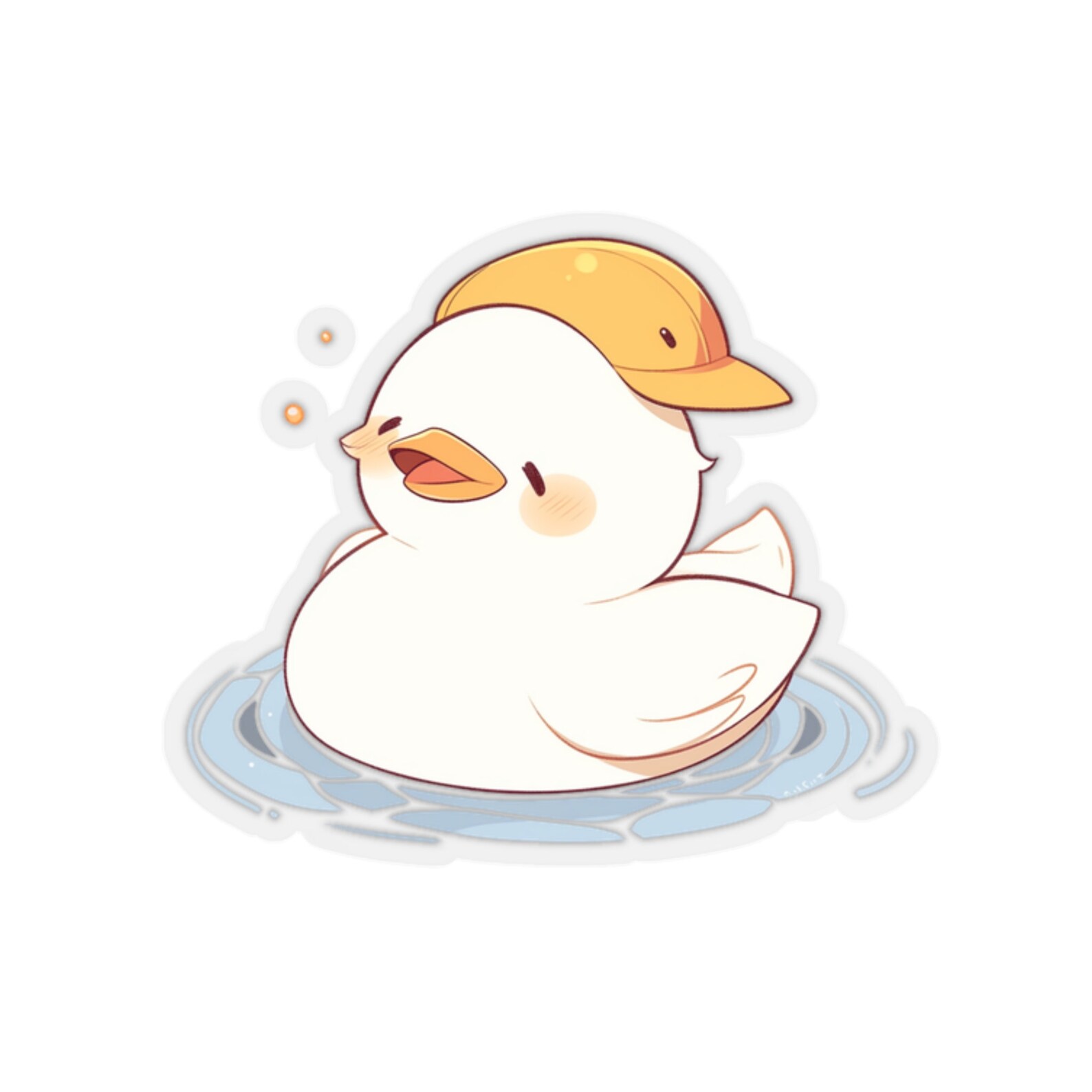 Cute Adorable Duck Stickers, Kawaii Stickers, Cute Animal Stickers ...