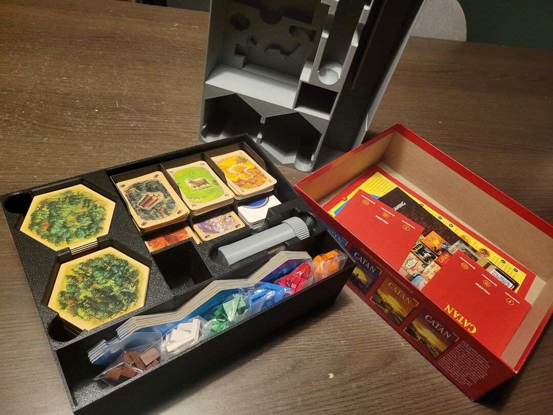 Catan Expansion Insert Tray Organizer - Etsy