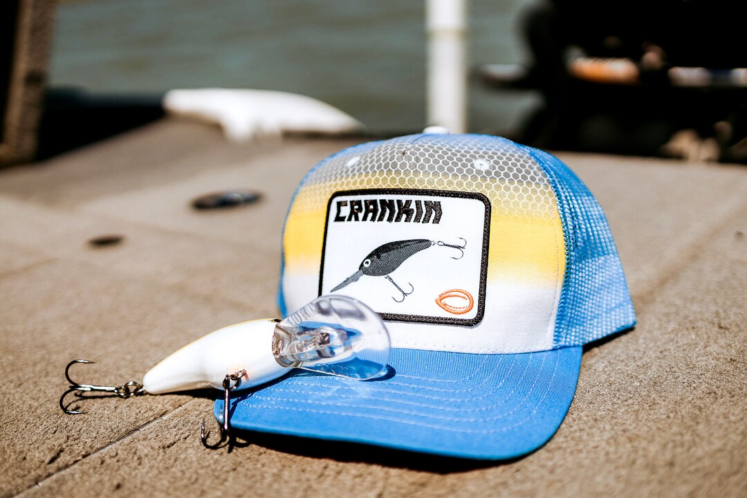Master Bait Collection - USA Made 5 Panel Twill Cap With Sexy Shad Hard ...