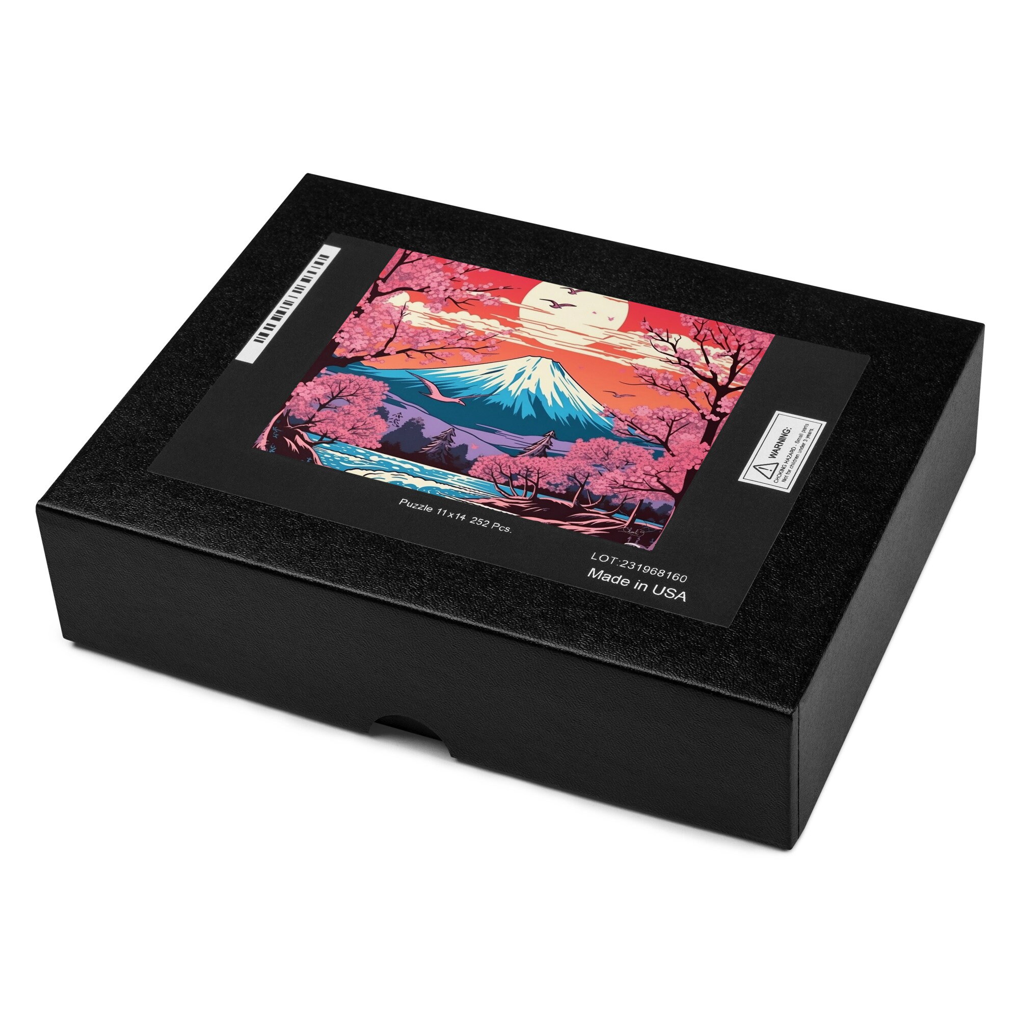 Land of the Cherry Blossom Puzzle – Mount Fuji Scenic View – Japanese ...