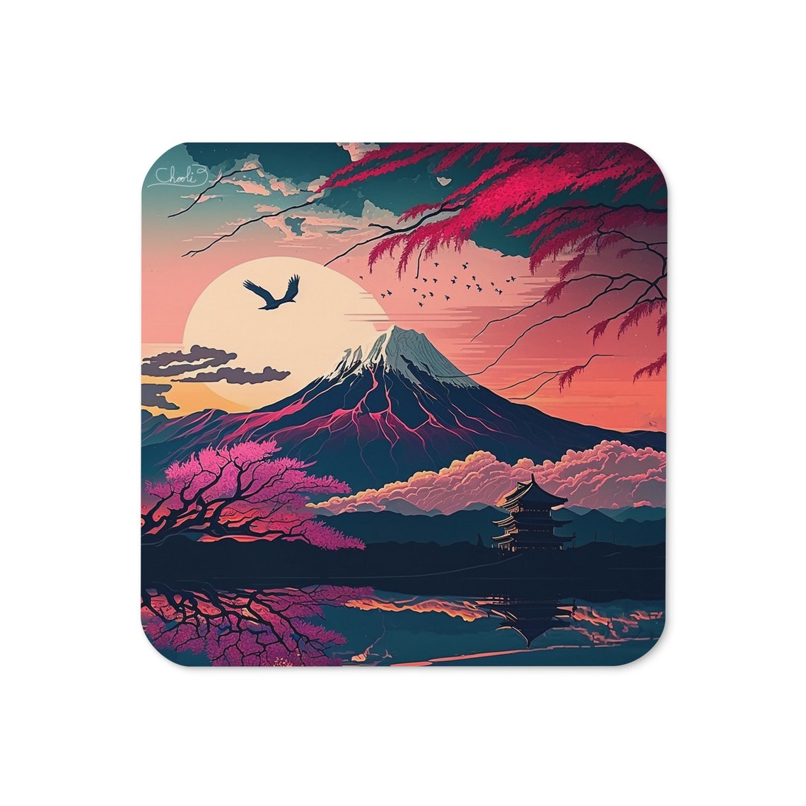 Ominous Rise Coaster, Japanese Lake View, Traditional Architecture ...