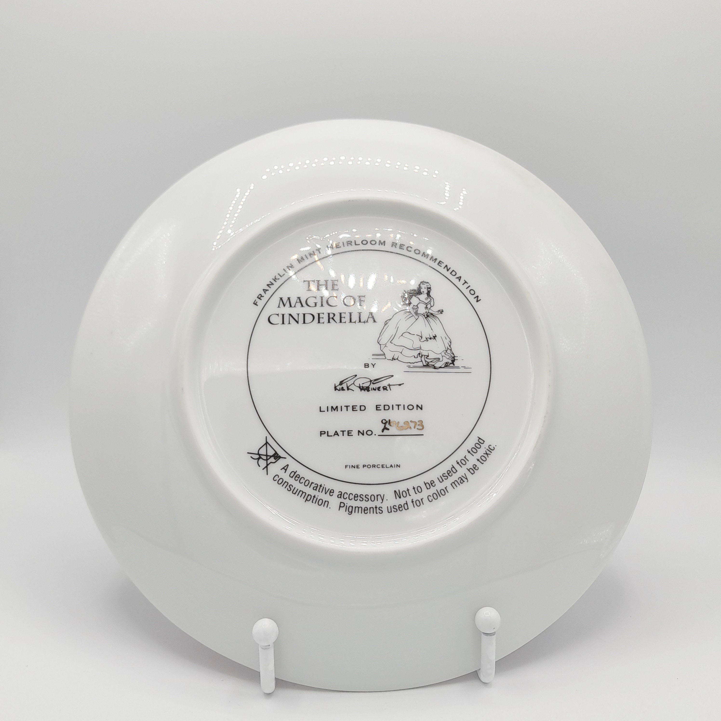 Collectors Vintage Cinderella Plate 1990's 'the Magic - Etsy