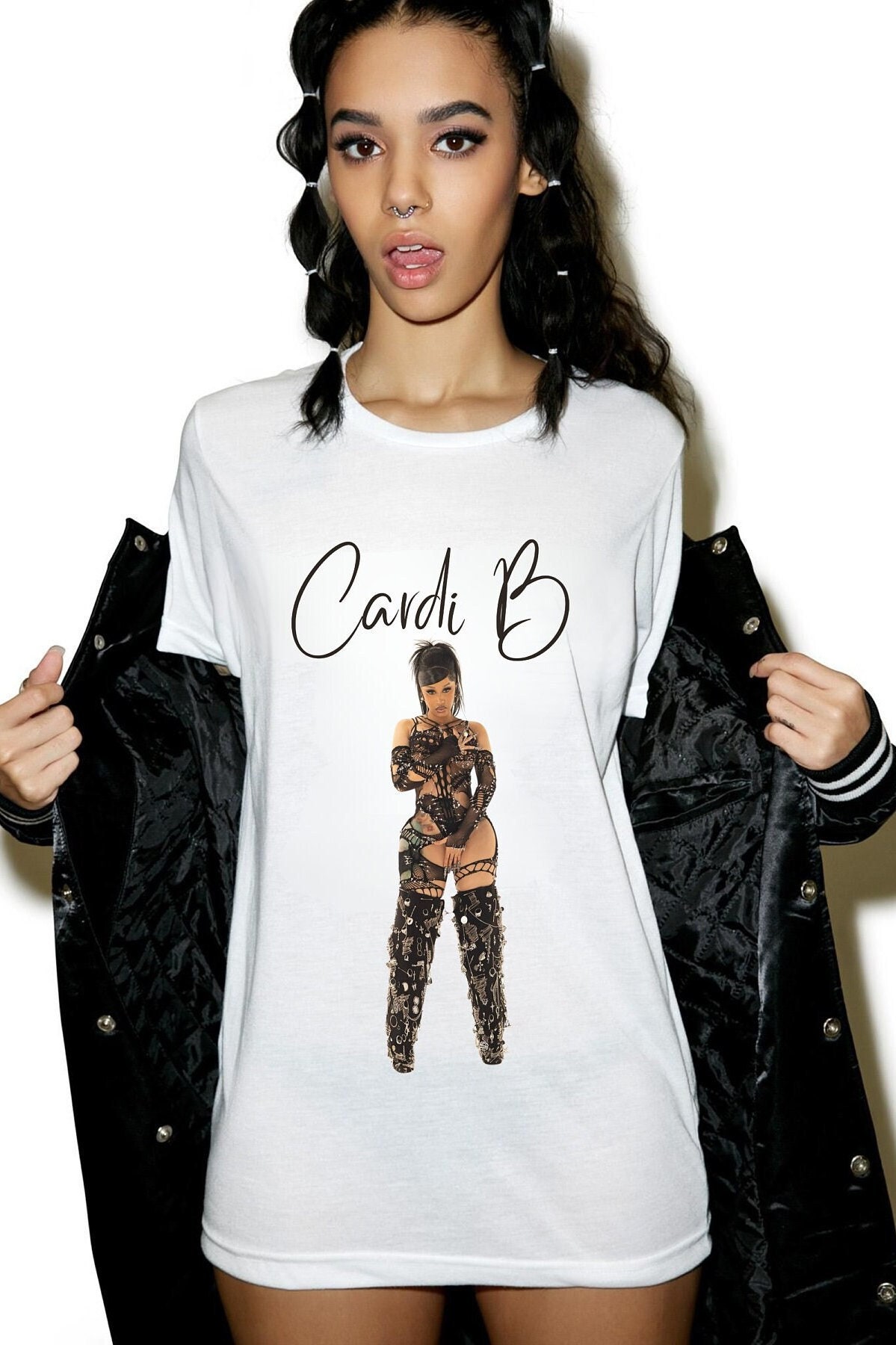 Cardi B Fan Shirt New Song Enough Lyrics Back Print Edition Gift for ...