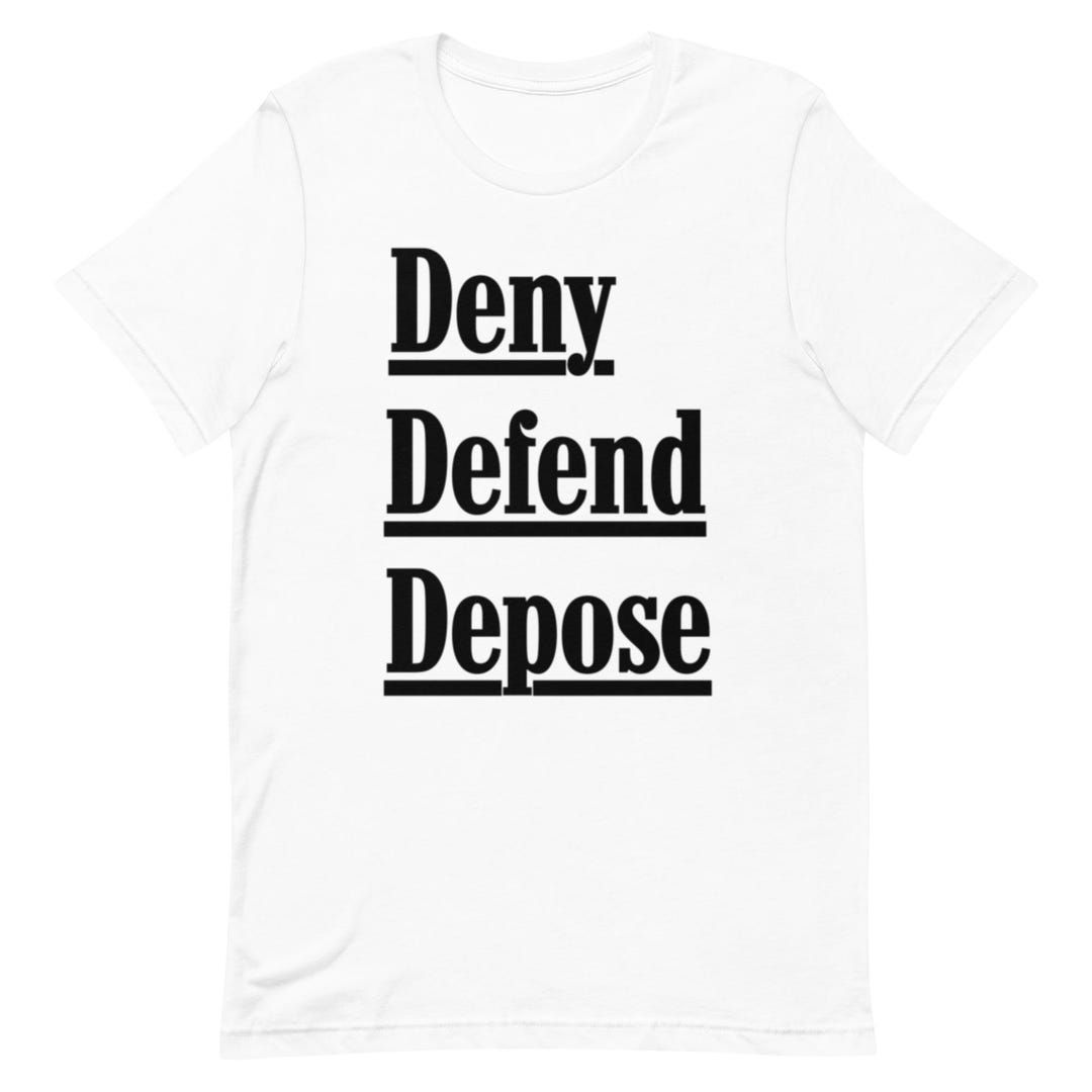 DENY DEFEND DEPOSE - Etsy