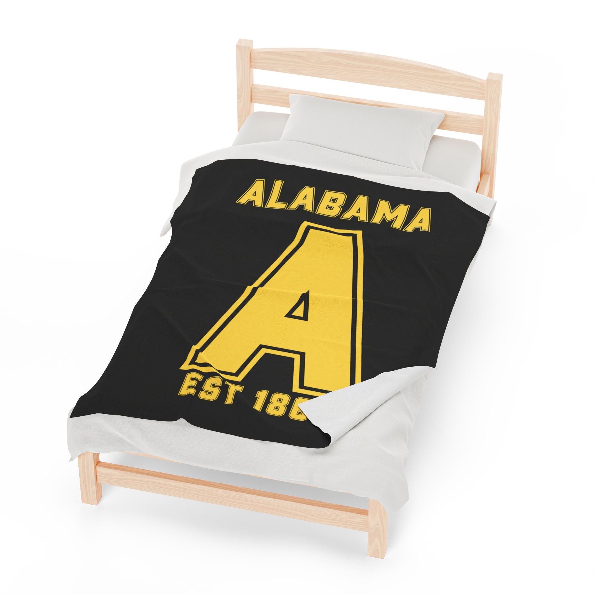 Alabama State Plush Blanket - 107 HBCU - ASU Almuni - Etsy