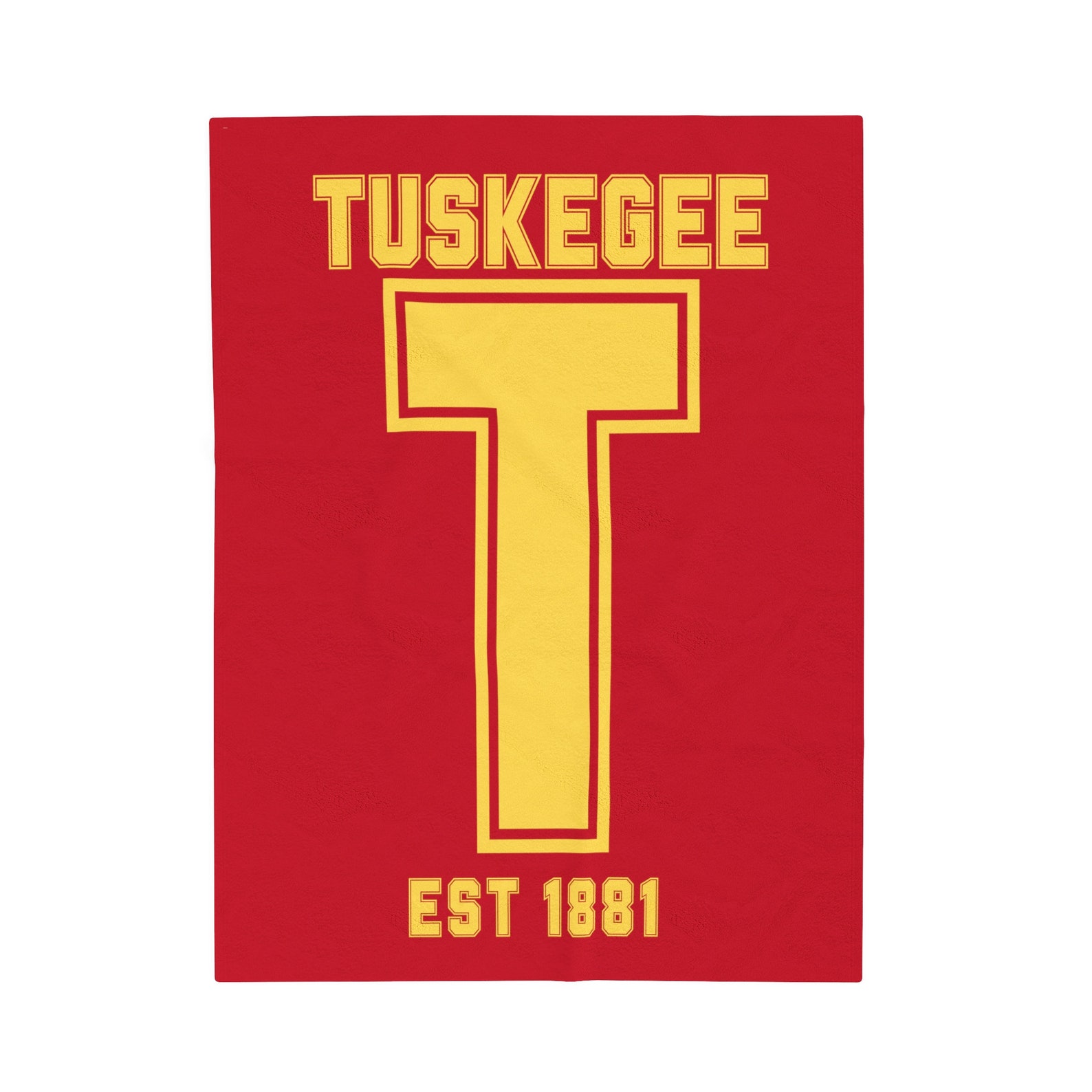 Tuskegee University Plush Blanket - 107 HBCU - Etsy