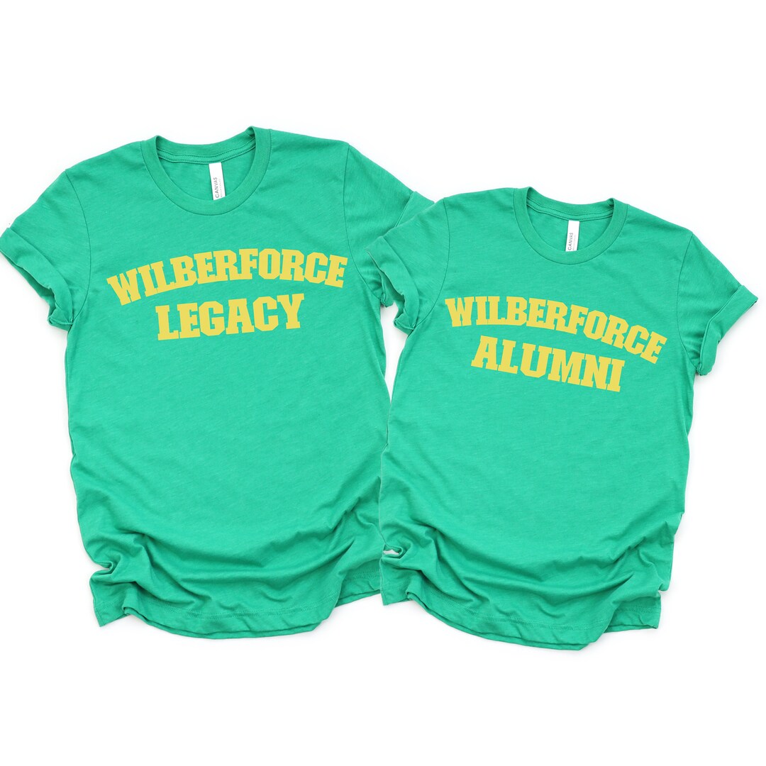 Wilberforce University - Personalized Family Unisex Jersey Short Sleeve ...