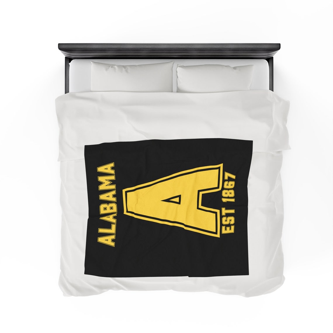 Alabama State Plush Blanket - 107 HBCU - ASU Almuni - Etsy