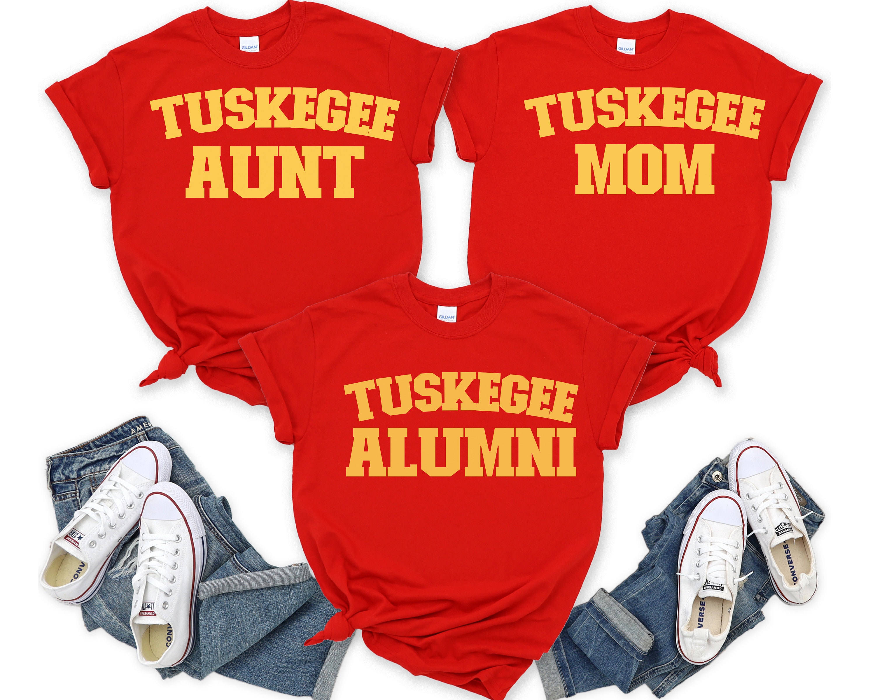 Tuskegee University - Personalized Family Unisex Jersey Short Sleeve ...