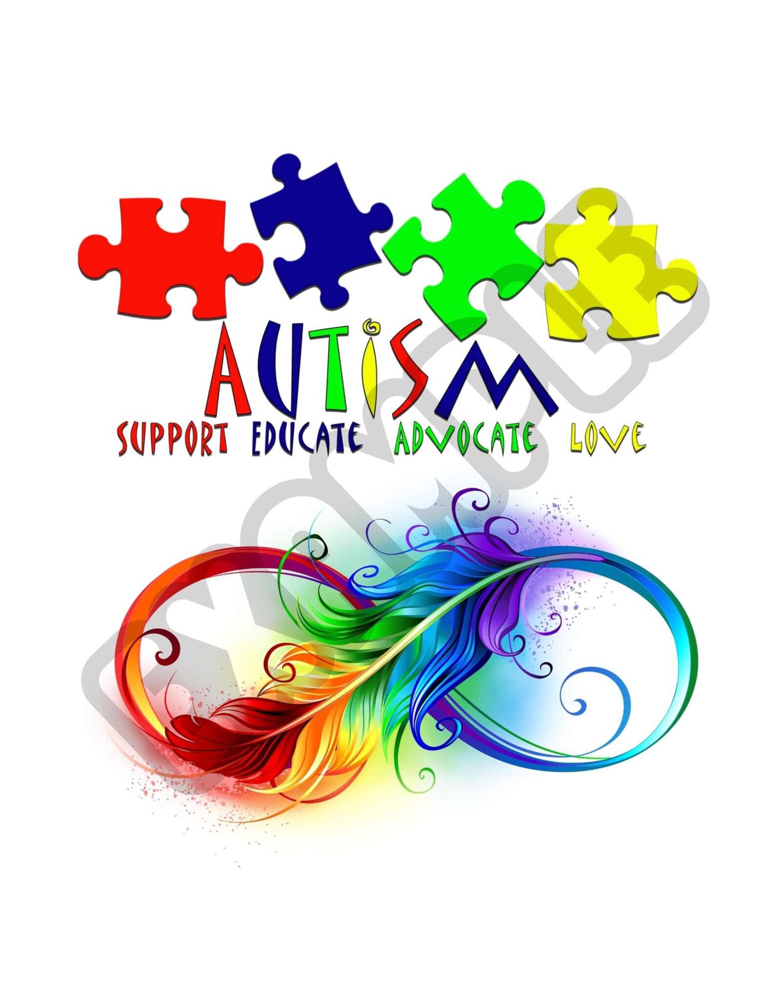 Digital Designs for Autism Families. - Etsy