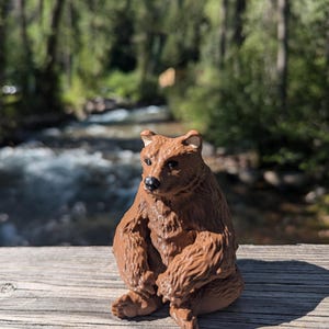 Serious Bear 3d Printed Geocache With Log - Ready to Be Hidden! - Etsy