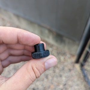 Magnetic Bolt 3d Printed Geocache With Log and Magnet - Ready to Be ...