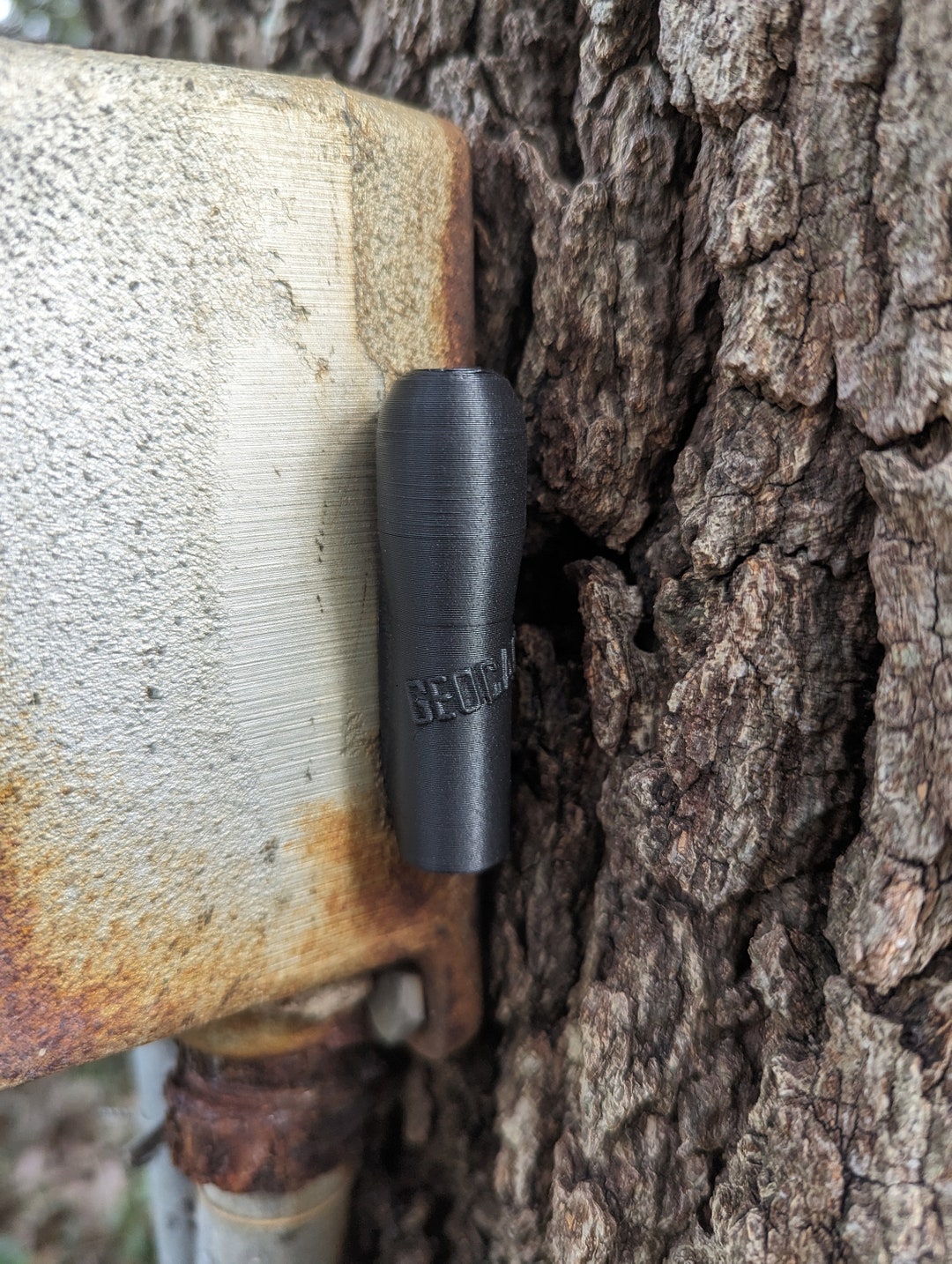 Magnetic Bison Tube 3d-printed Geocaching Container With Log - Etsy