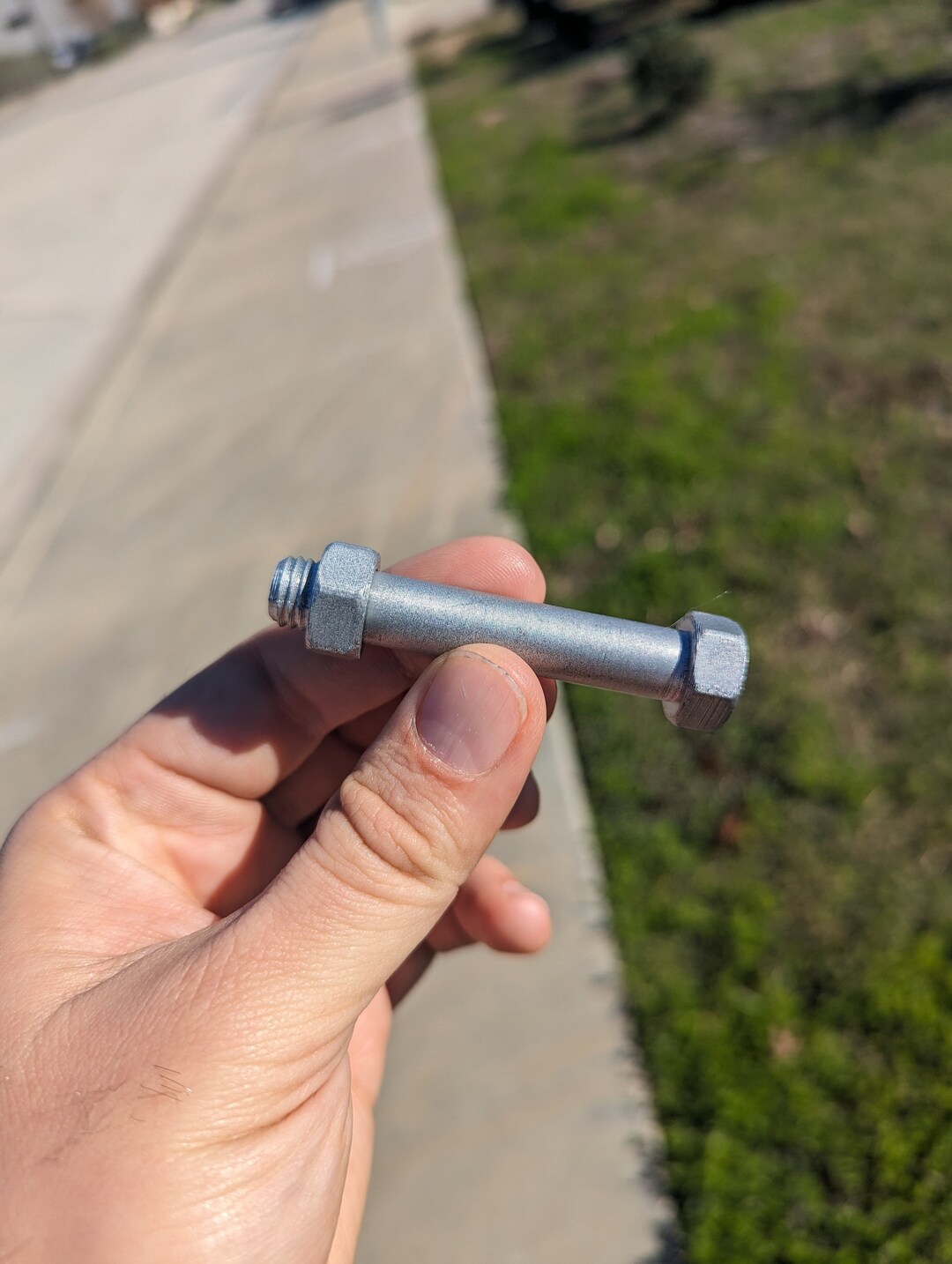 Sign Post Bolt Realistic 3d Printed Geocache With Log Ready to Be ...