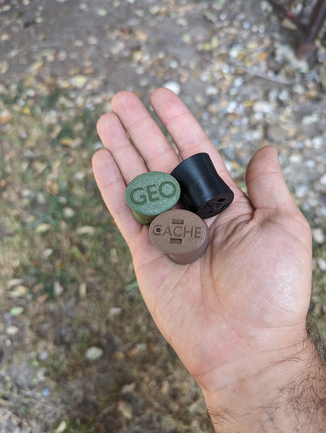 3d Printed Geocaching Containers With Logs and Zip Ties Ready to Be ...