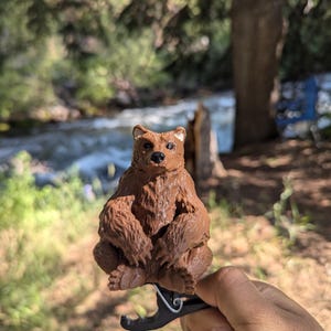 Serious Bear 3d Printed Geocache With Log - Ready to Be Hidden! - Etsy