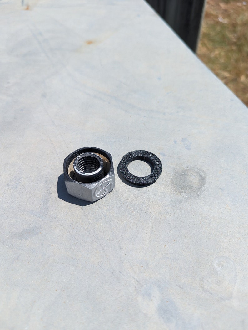 Guardrail Nut 3d Printed Geocache With Log - Ready to Be Hidden! - Etsy