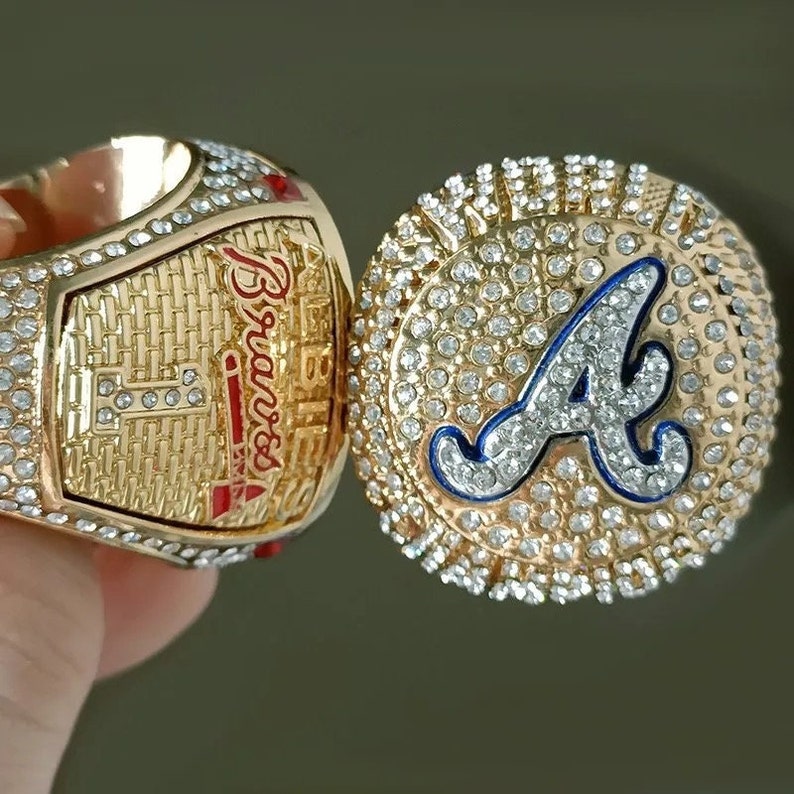 2021 Atlanta Braves World Series Championship Replica Ring - Etsy