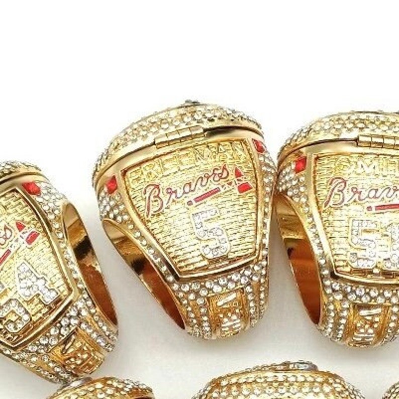 2021 Atlanta Braves World Series Championship Replica Ring - Etsy