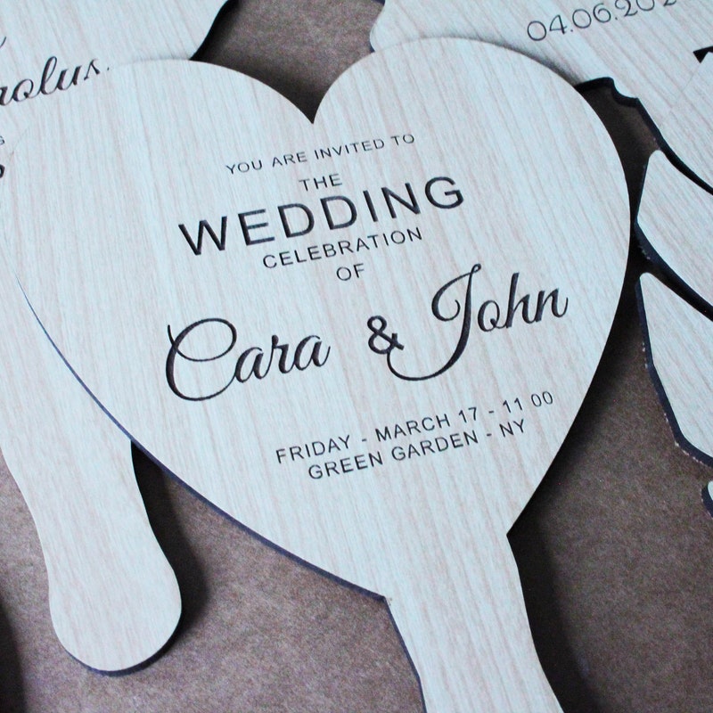 Wedding Fan - Etsy