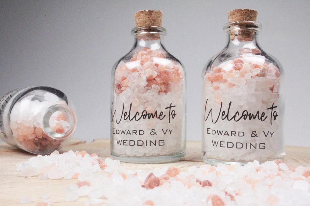 50 Pcs Wegging Gift, Natural Bath Salt, Wedding Favors for Guests, Bulk ...