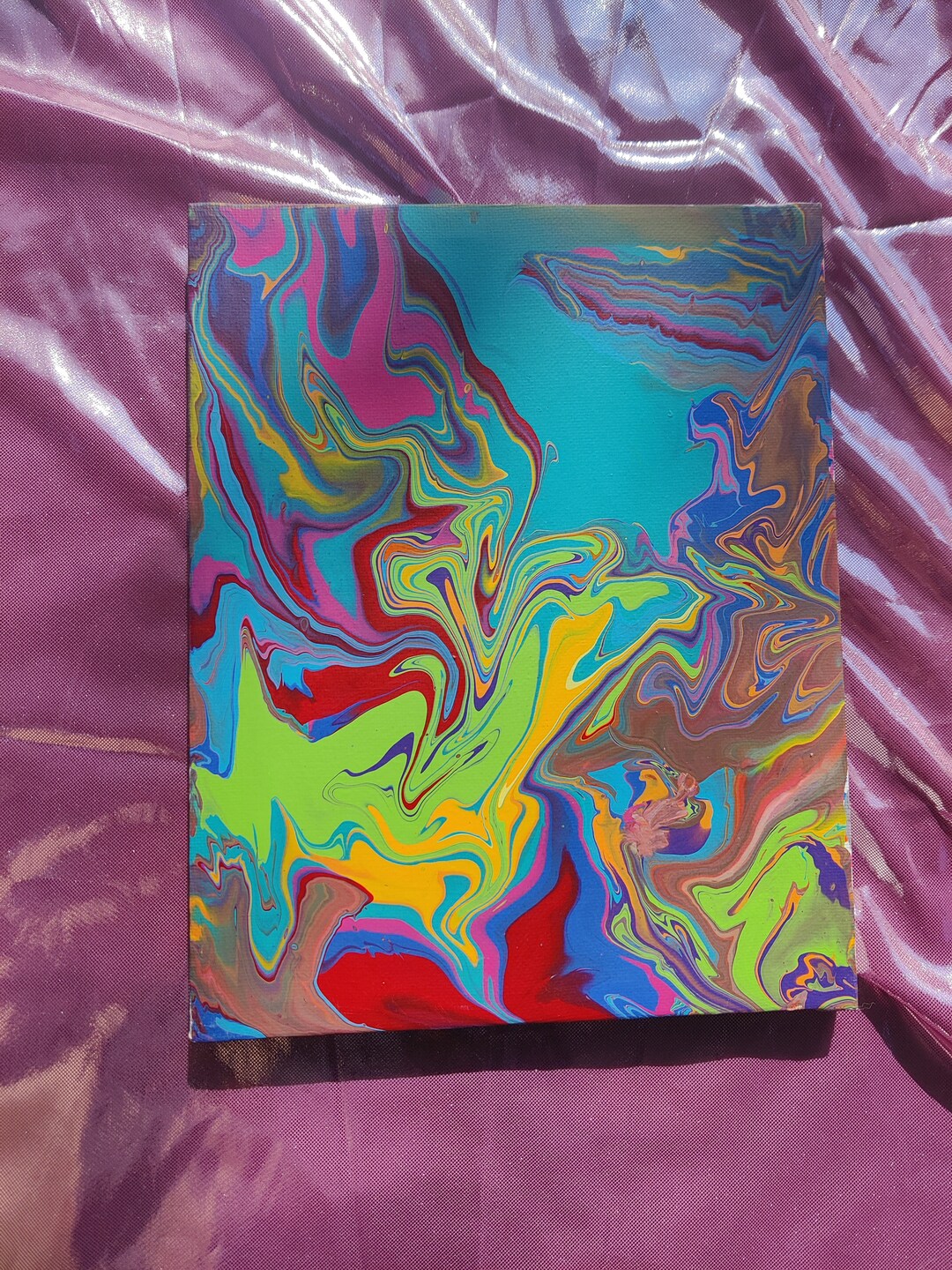 Trippy Acrylic Painting 20 - Etsy