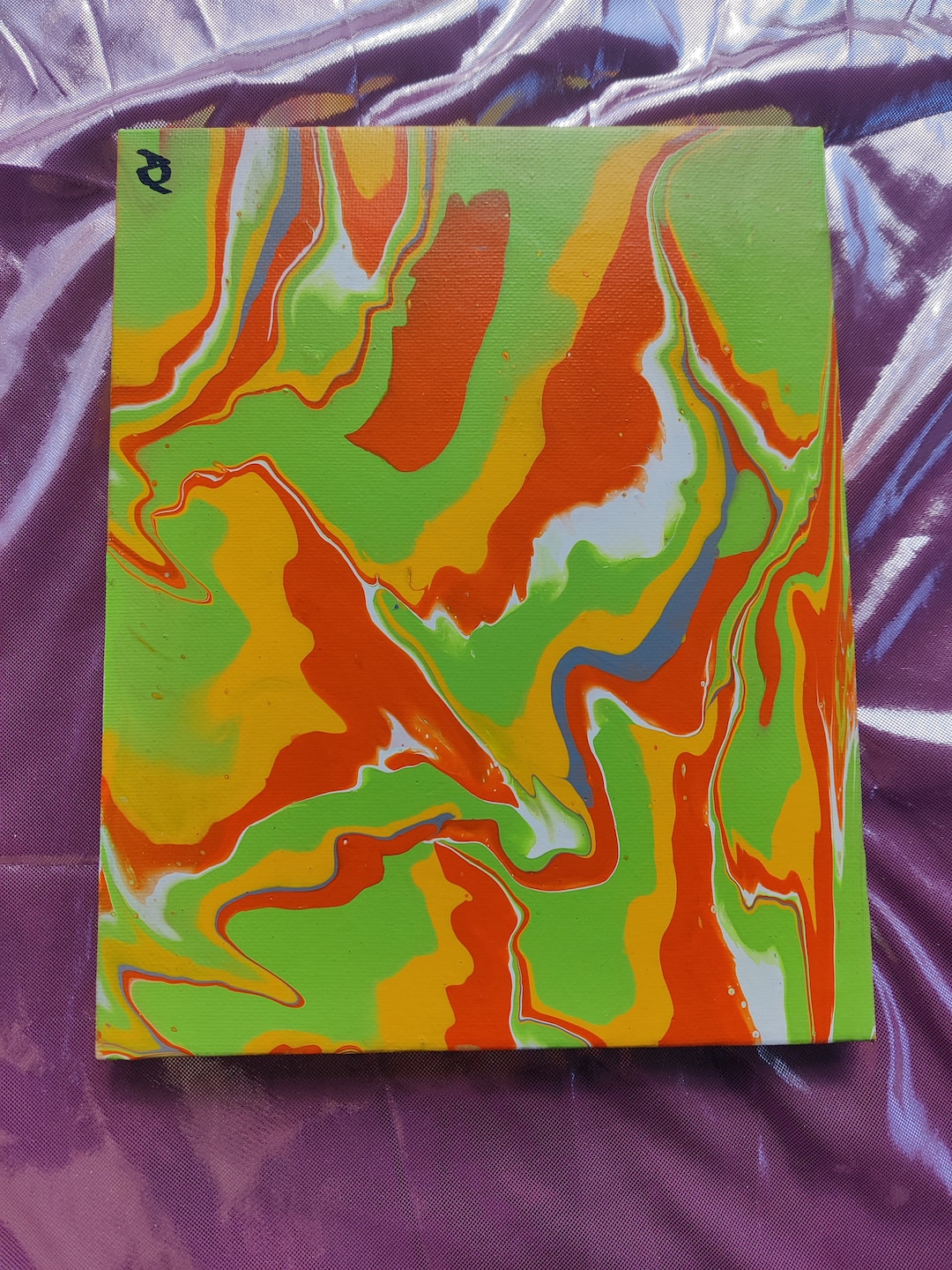 Trippy Acrylic Painting. 7 - Etsy