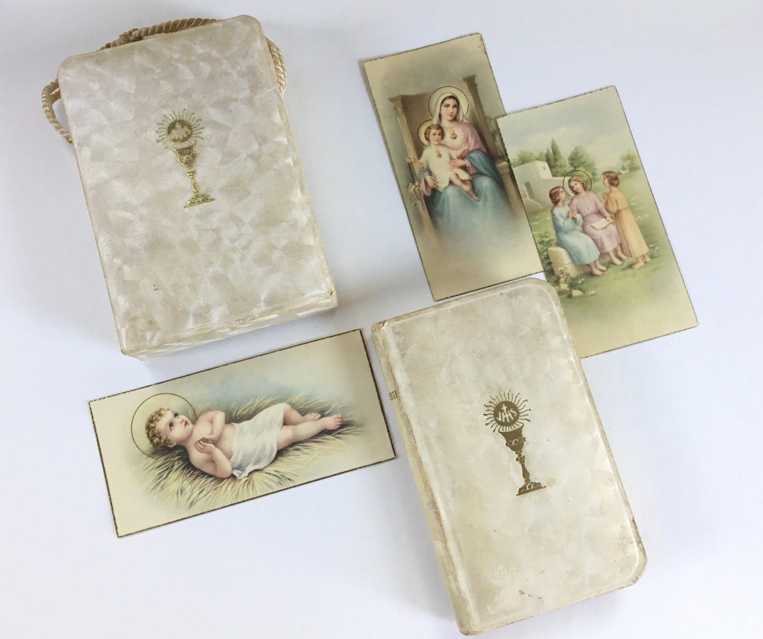Small Prayer Book With Its Case, Children's Missal 1937, Children's ...