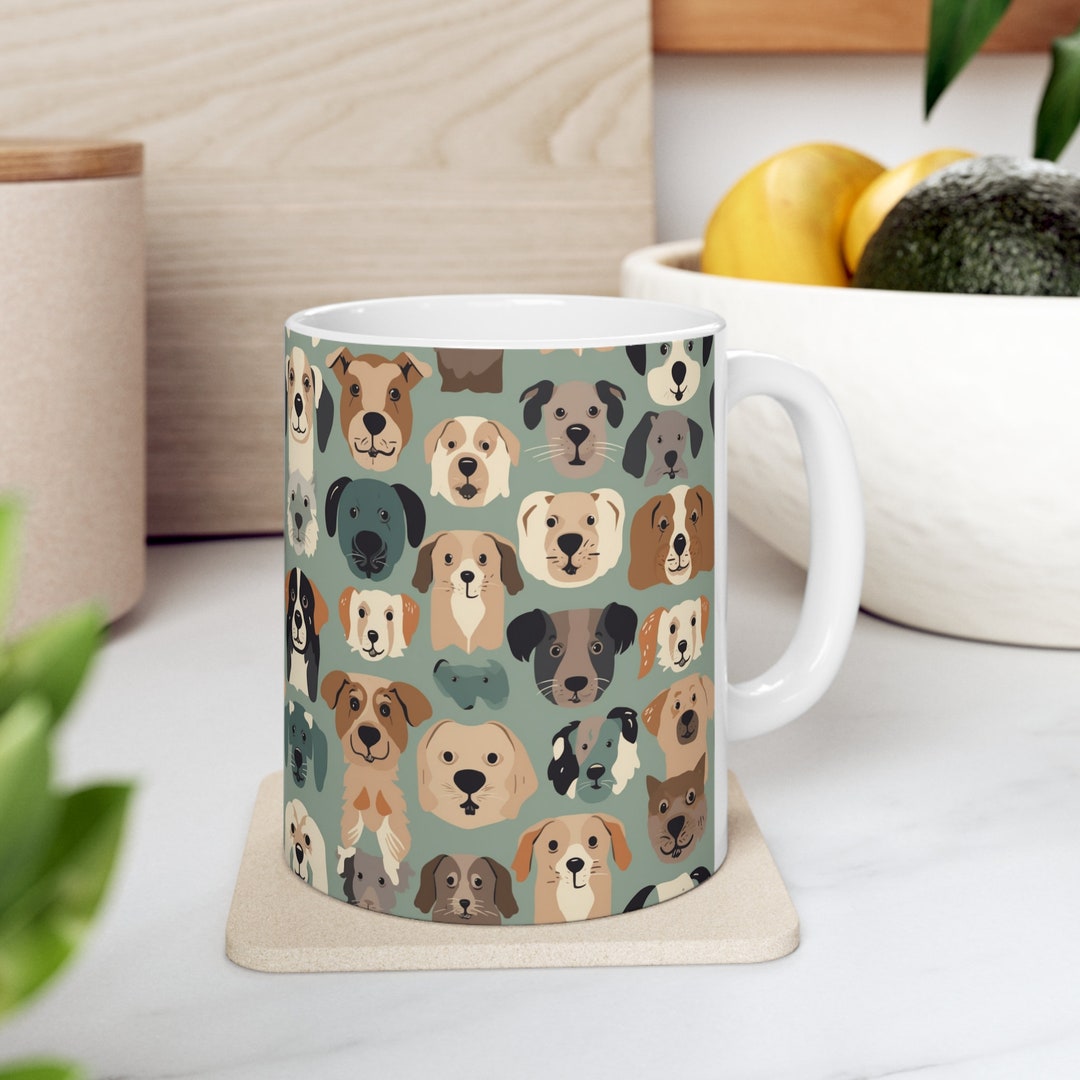 Dog Mug, Dog Lovers, Man's Best Friend, Coffee Lovers, Cute Dog Mug ...