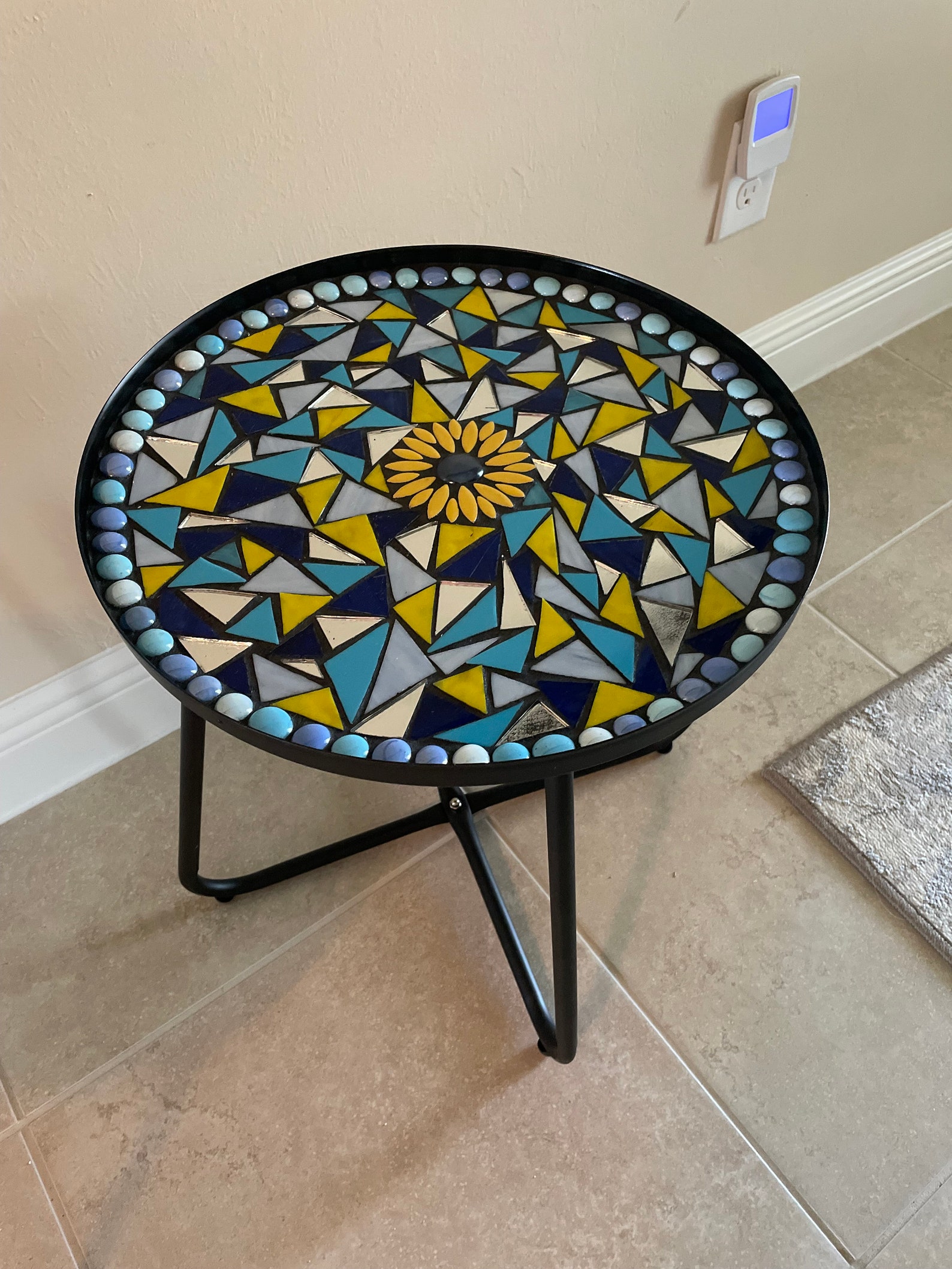 Custom Mosaic Table - Etsy